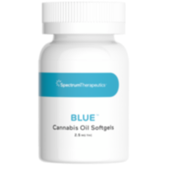 2.5 mg THC, 2-4 mg CBD Pills: Hybrid (Blue) Medical Cannabis Capsules ...
