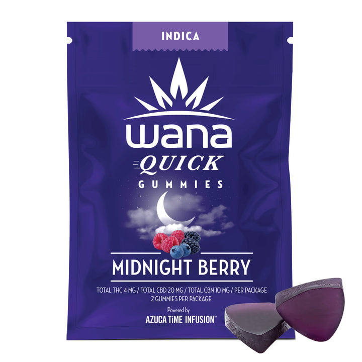 Wana Quick CBN Midnight Berry Gummies – Spectrum Therapeutics
